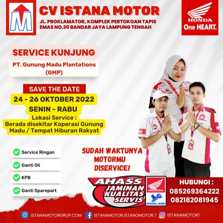 Dealer Istana Motor Bandar Jaya Melaksanakan Agenda Service Kunjung Di ...