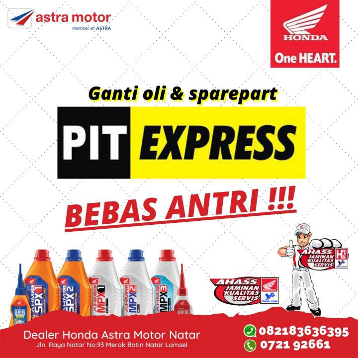 AHASS Astra Motor Natar Pangkas Antrian Dengan PIT EKSPRESS