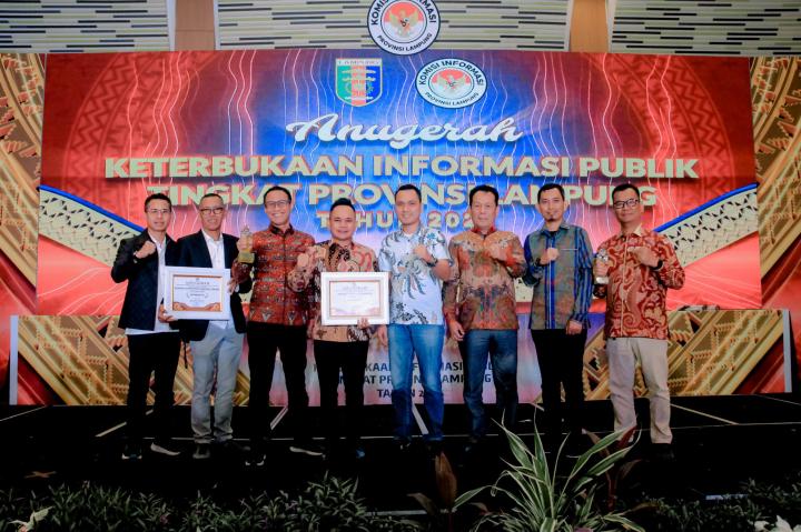 Bawaslu Lampung Raih Kembali Penghargaan Badan Publik Informatif Tahun 2024