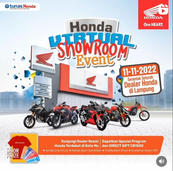 NSS Kedaton Mengadakan Honda Virtual Showroom Event